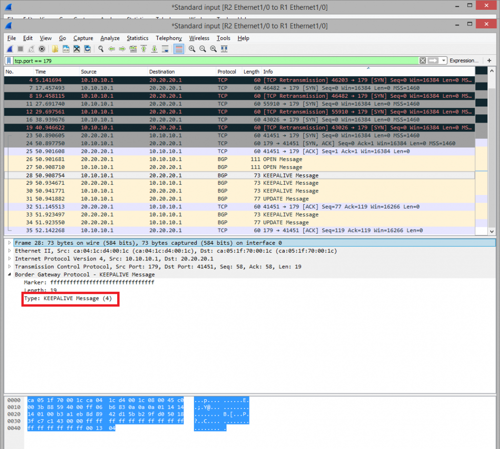 BGP Message types – QuistED.net