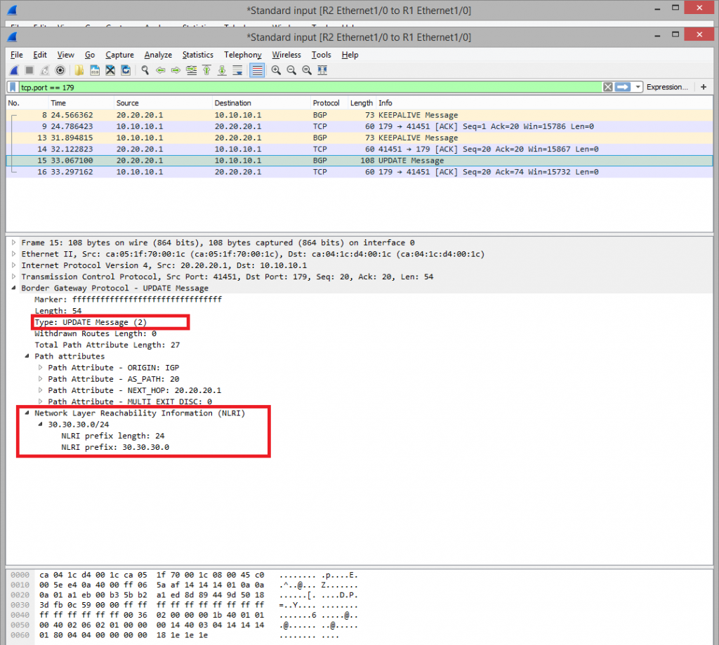 BGP Message types – QuistED.net