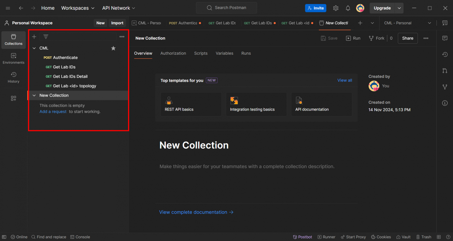 CML 2.7 – Getting started with APIs using Postman – QuistED.net