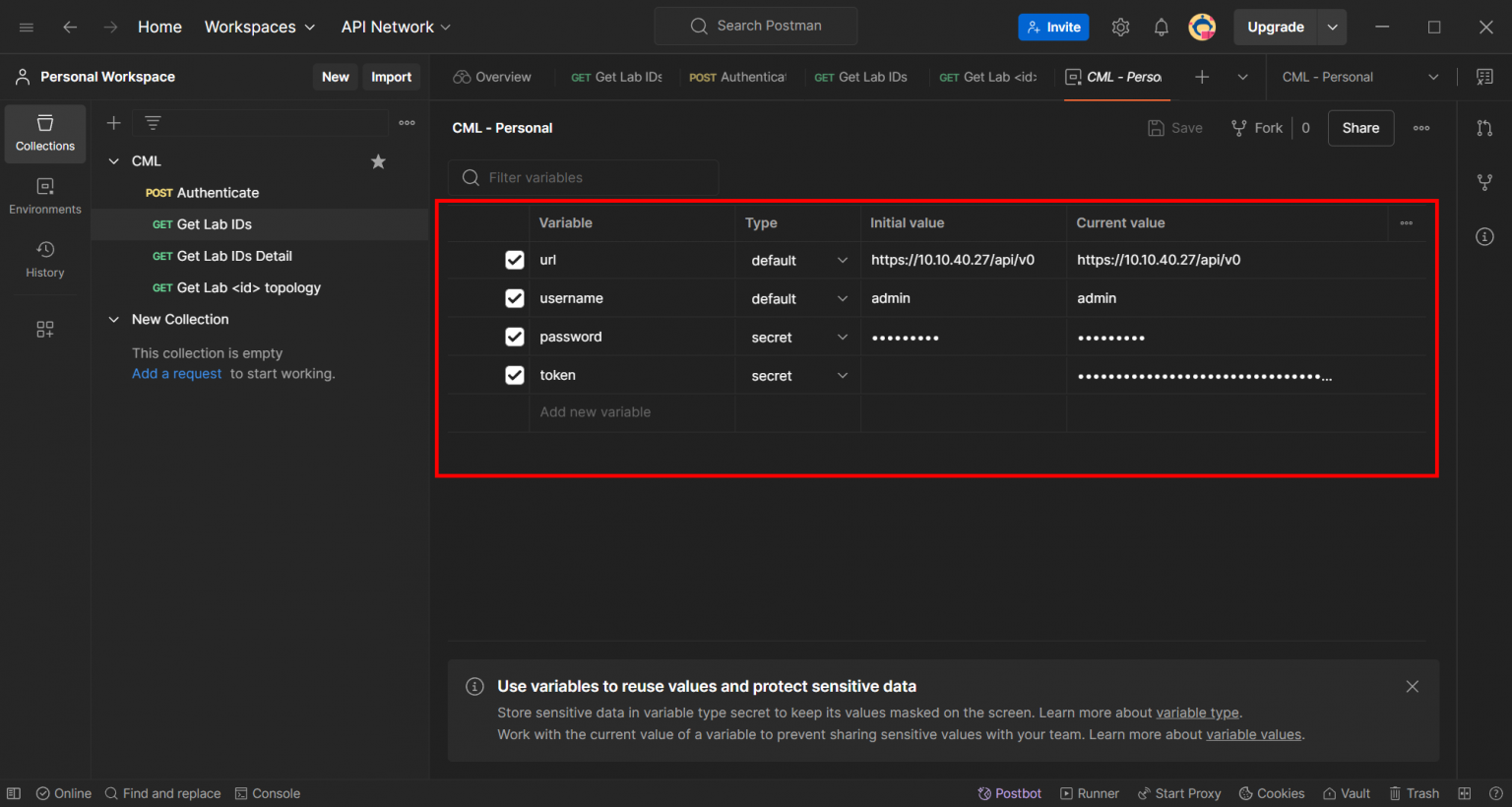 CML 2.7 – Getting started with APIs using Postman – QuistED.net